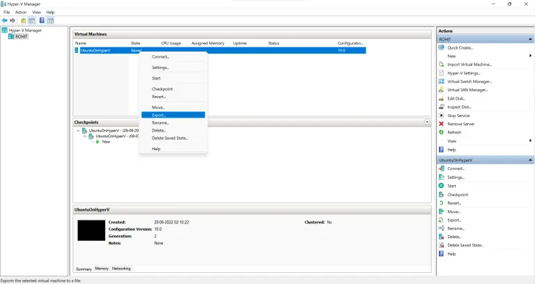 How to use Hyper-V virtual machine in Virtualbox on Windows 11?